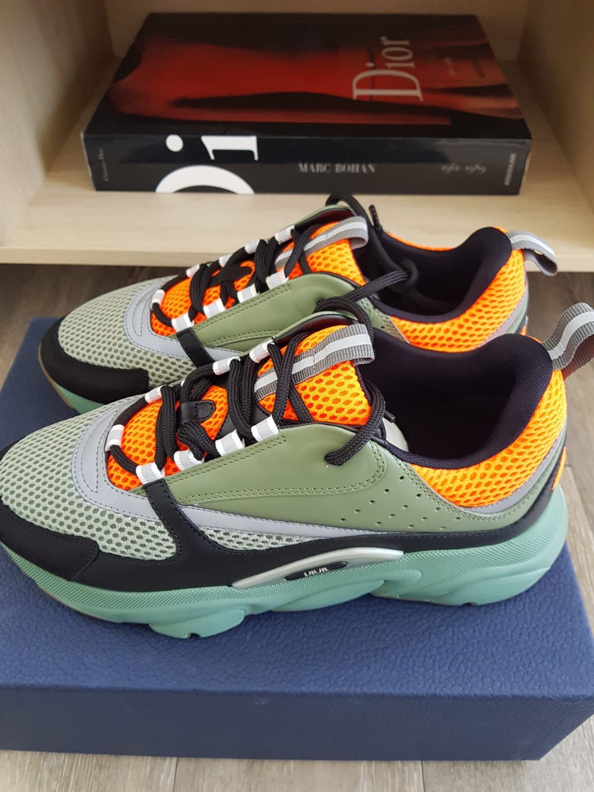 Dior Dior B22 Orange and Green | Grailed