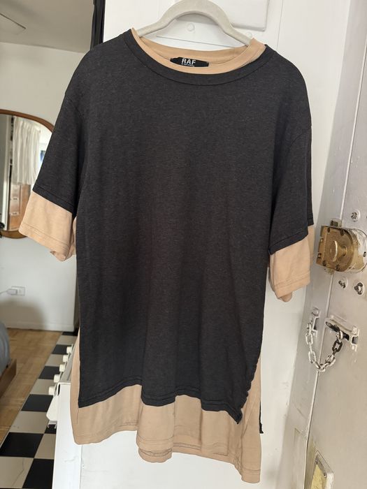 Raf Simons Raf by Raf Simons Double Layer Tee Medium | Grailed