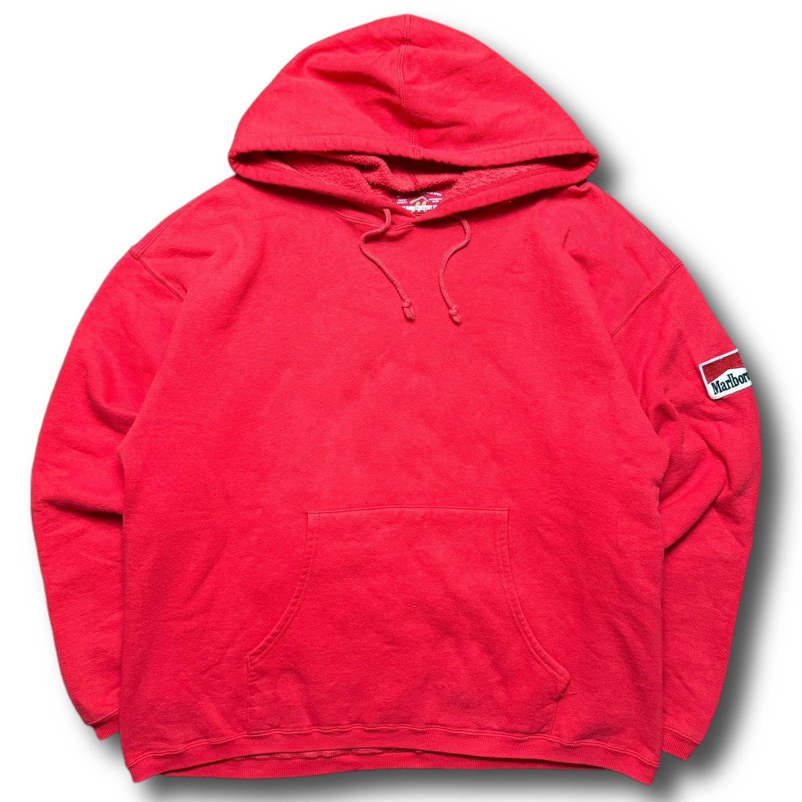 Marlboro Marlboro Cigarettes 90s Vintage Red Patch Hoodie Sweatshirt ...
