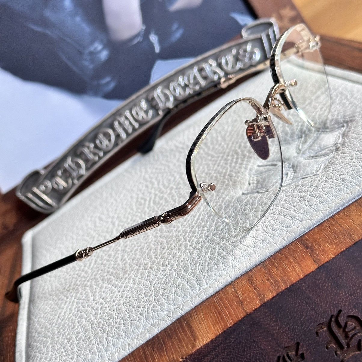 Chrome Hearts Chrome Hearts 2024 Frosted Glasses | Grailed