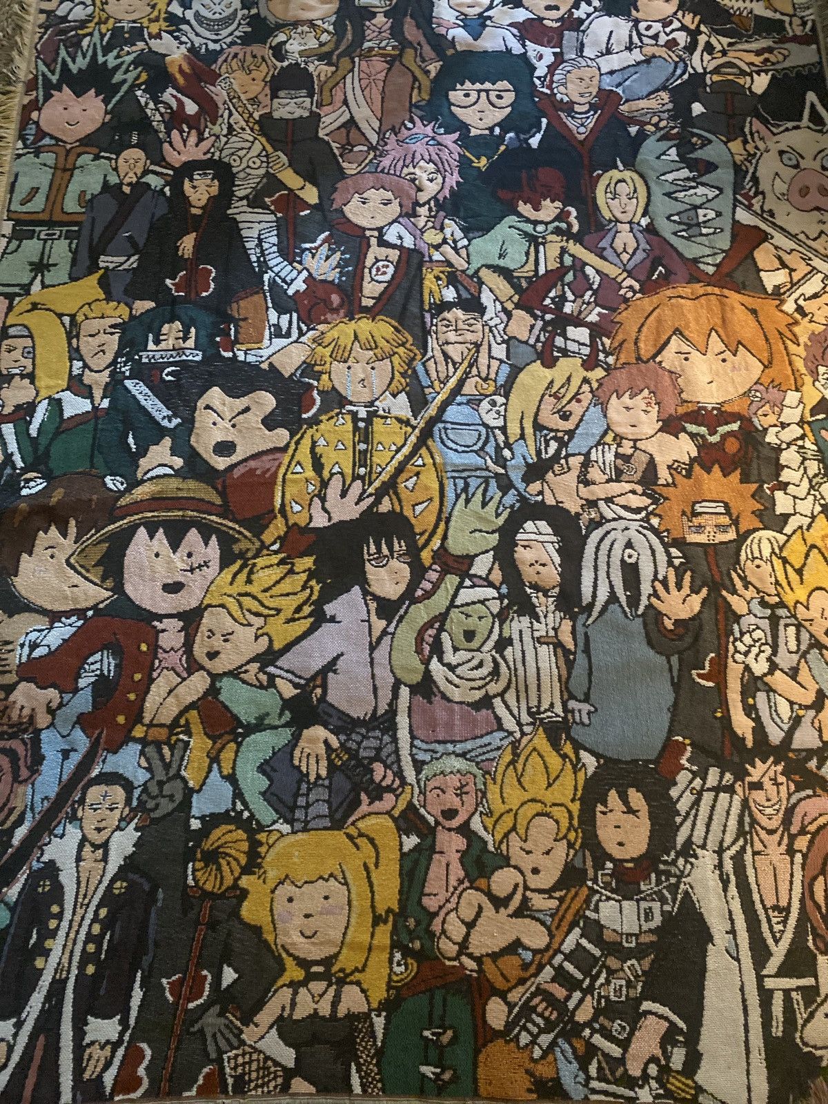 Kodone Kodonism Anime Collage Blanket | Grailed