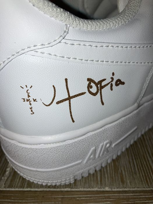 Nike Travis Scott utopia Air Force 1 | Grailed