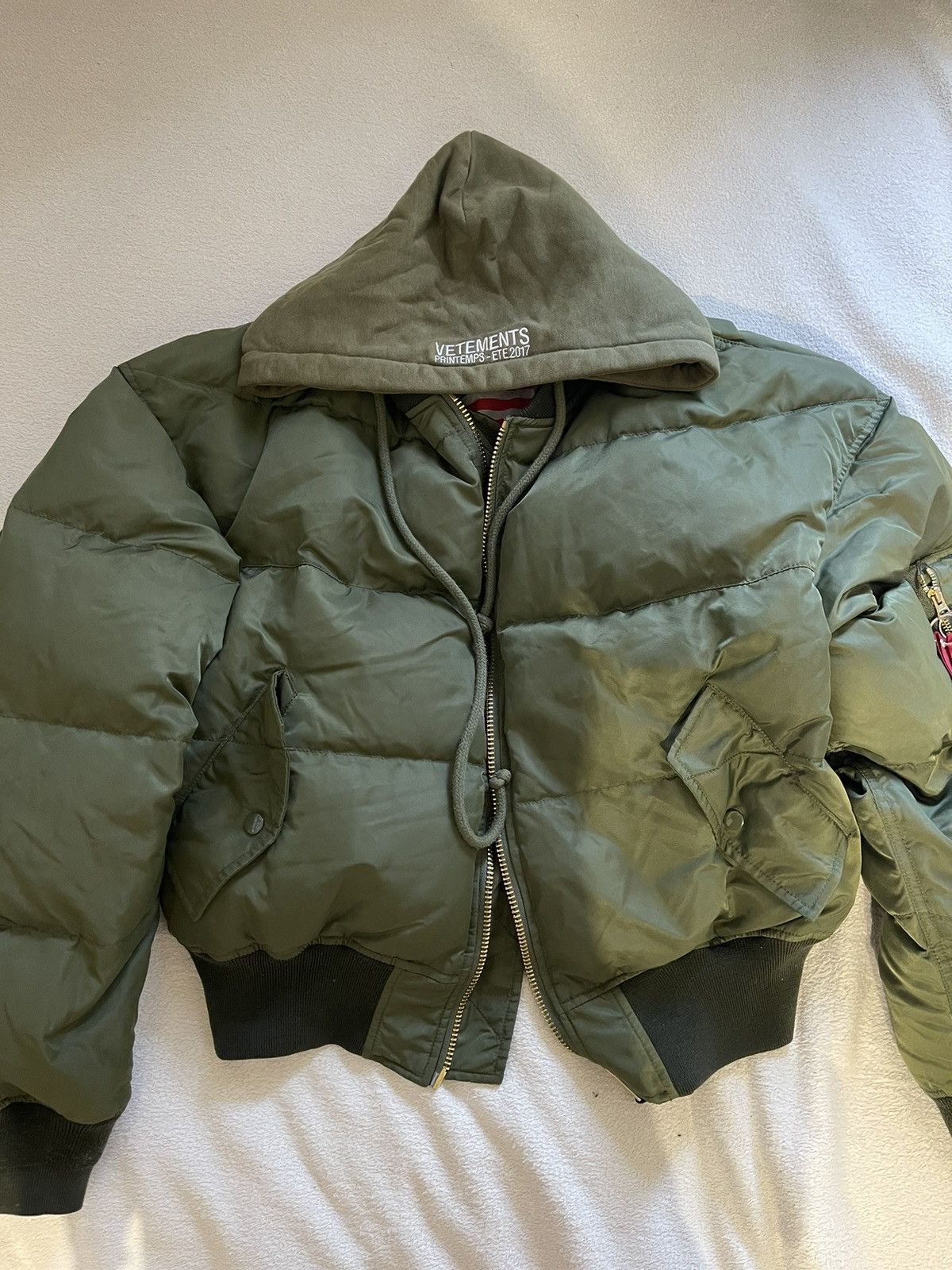 Vetements Vetements jacket bomber girl | Grailed Vetements Vetements jacket bomber girl | Grailed