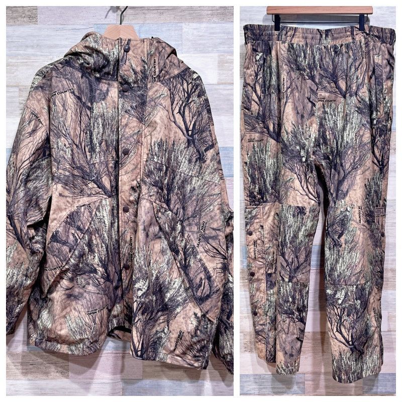Cabelas Cabelas Scentlok Suede Hunting Jacket Pant Seclusion 3D 3XLT ...