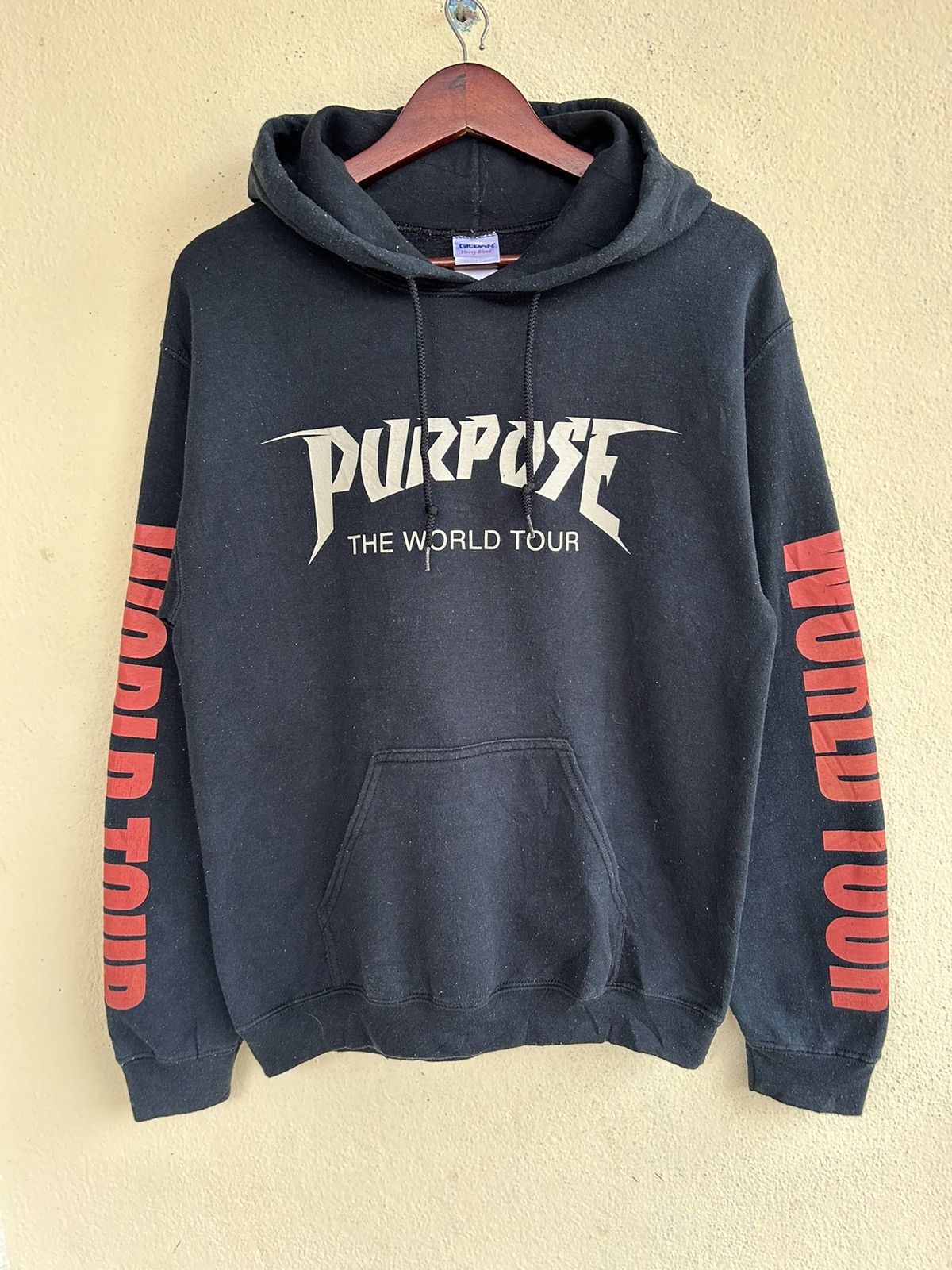 Band Tees × Justin Bieber × Purpose Tour Merchandise Purpose The World ...