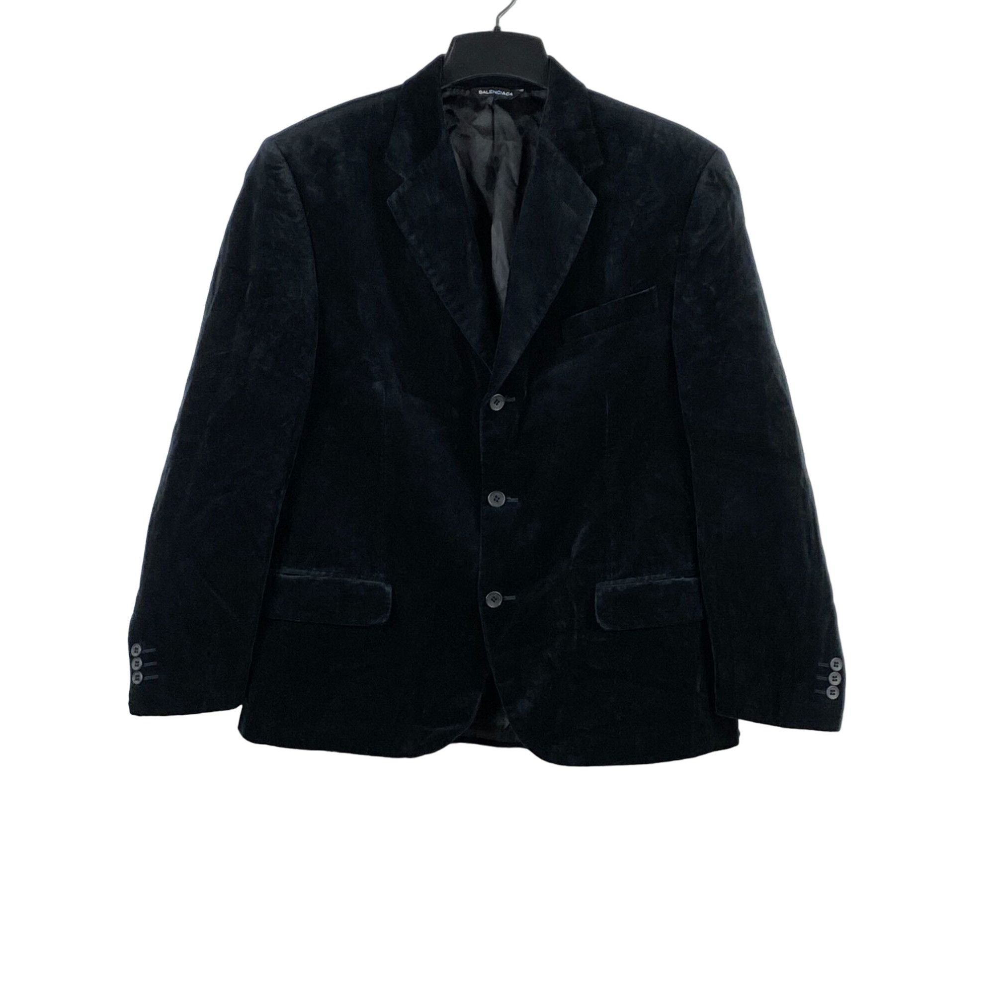 Balenciaga Balenciaga Three Button Single Breasted Blazer Jacket Black | Grailed