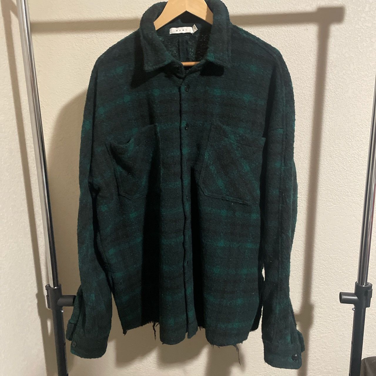 MNML MNML Woven Flannel | Grailed