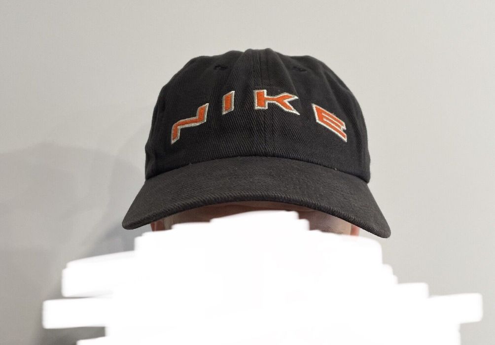 Nike VINTAGE NIKE CAP HAT 2000s Y2K BIG LOGO FADED | Grailed