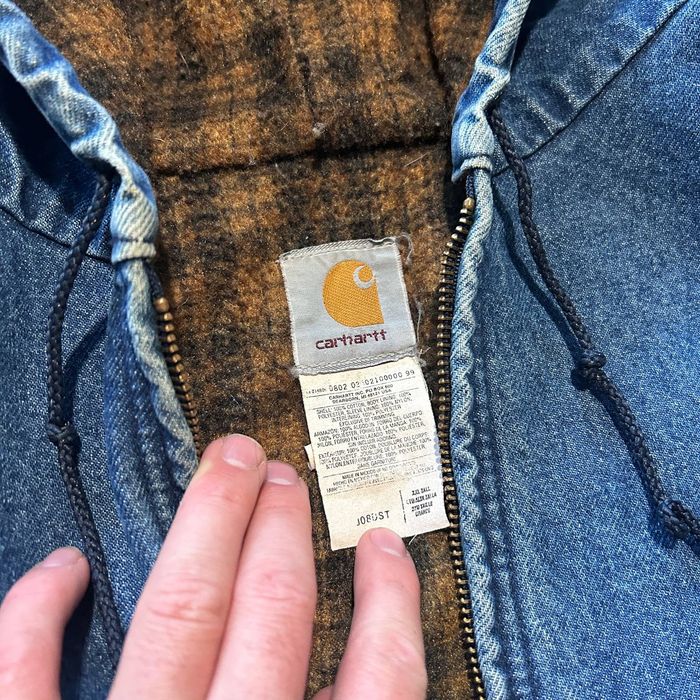 Carhartt Vintage Carhartt Blanket Lined ASAP Rocky Denim Jacket 2XLT ...