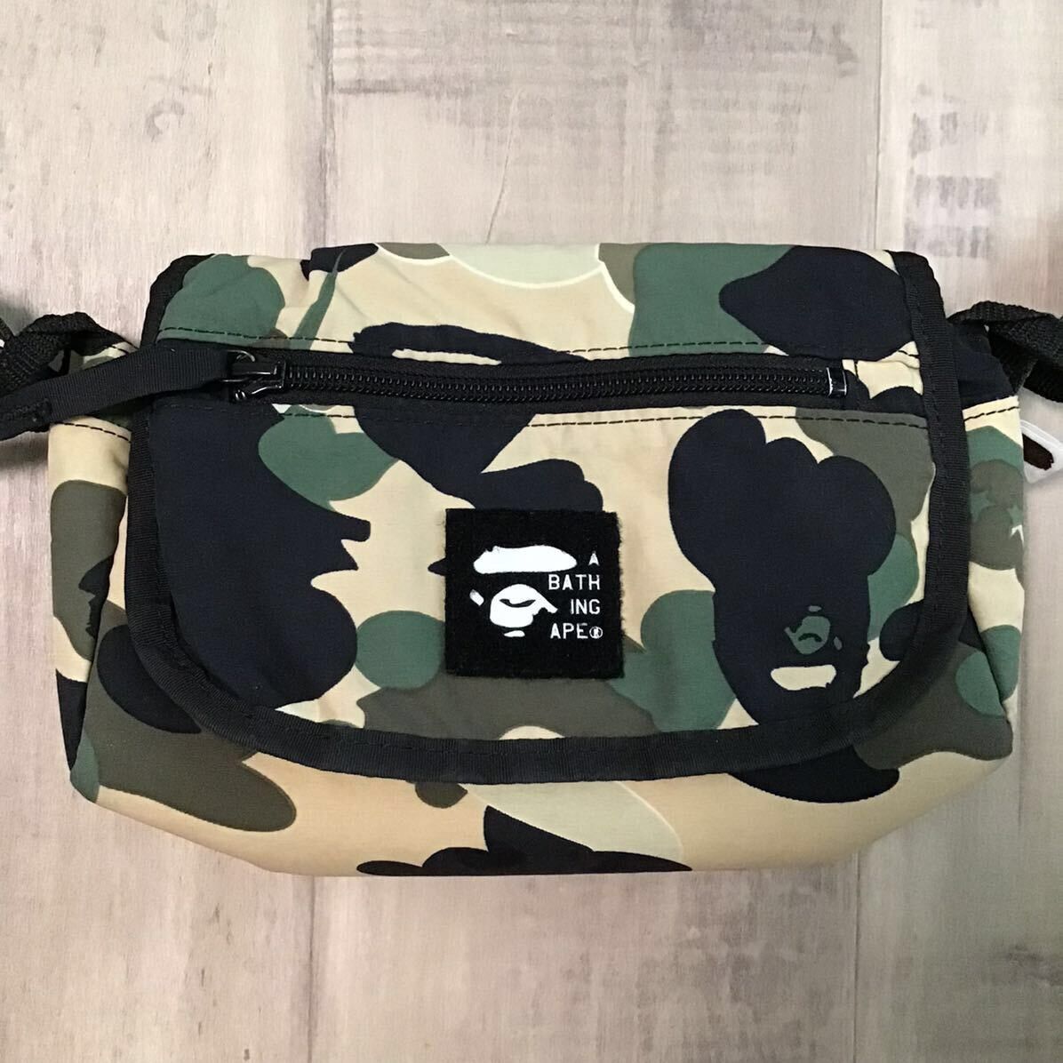 Bape KAWS × BAPE camo bendy shoulder bag a bathing ape NIGO | Grailed