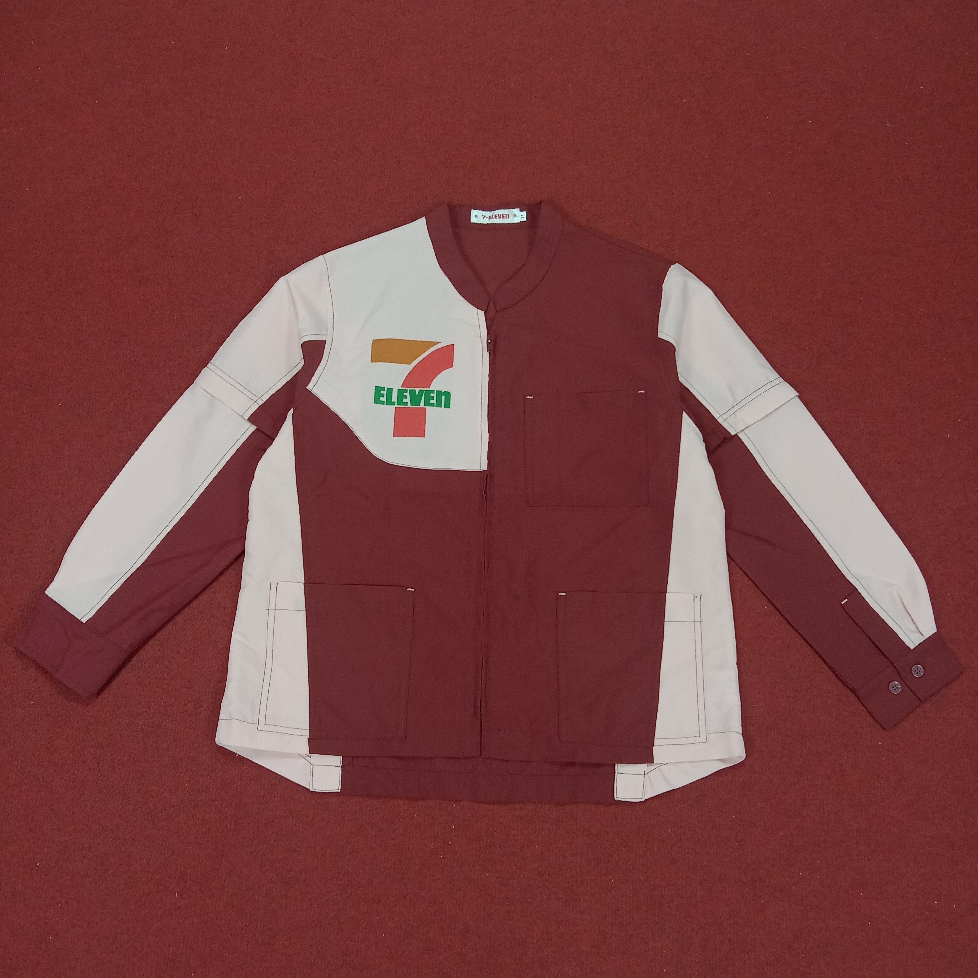 Japanese Brand × Vintage × Workers 7 Eleven Japanese Workers Workwear ...