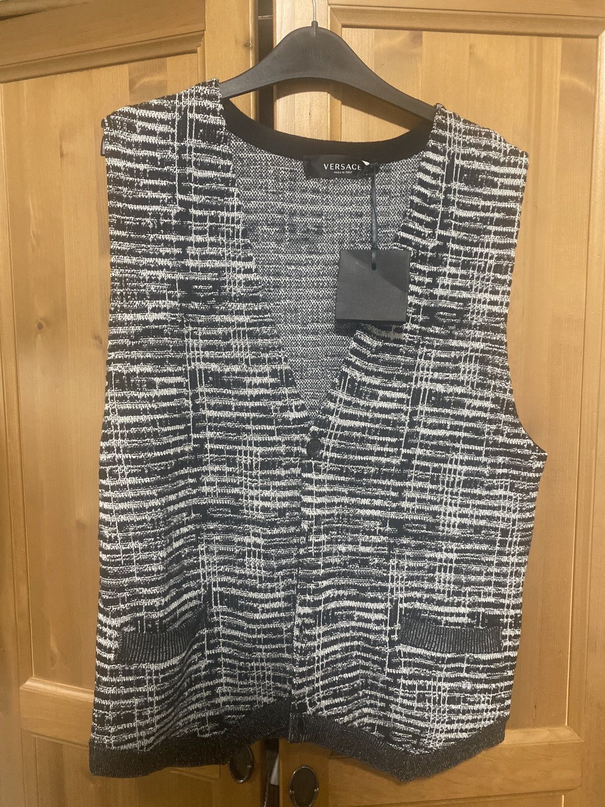 Versace Versace Knitted vest | Grailed