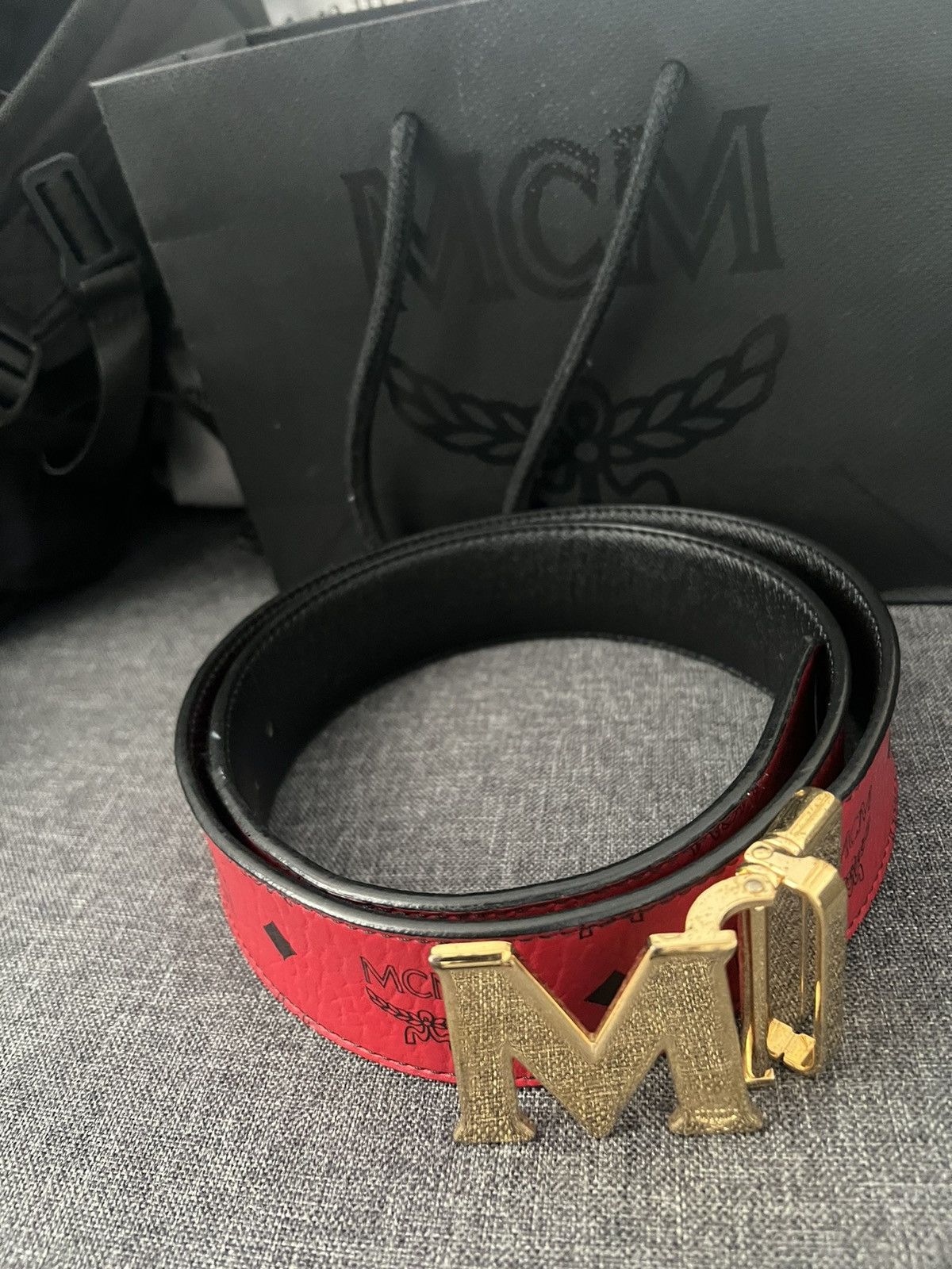 MCM MCM belt | Grailed
