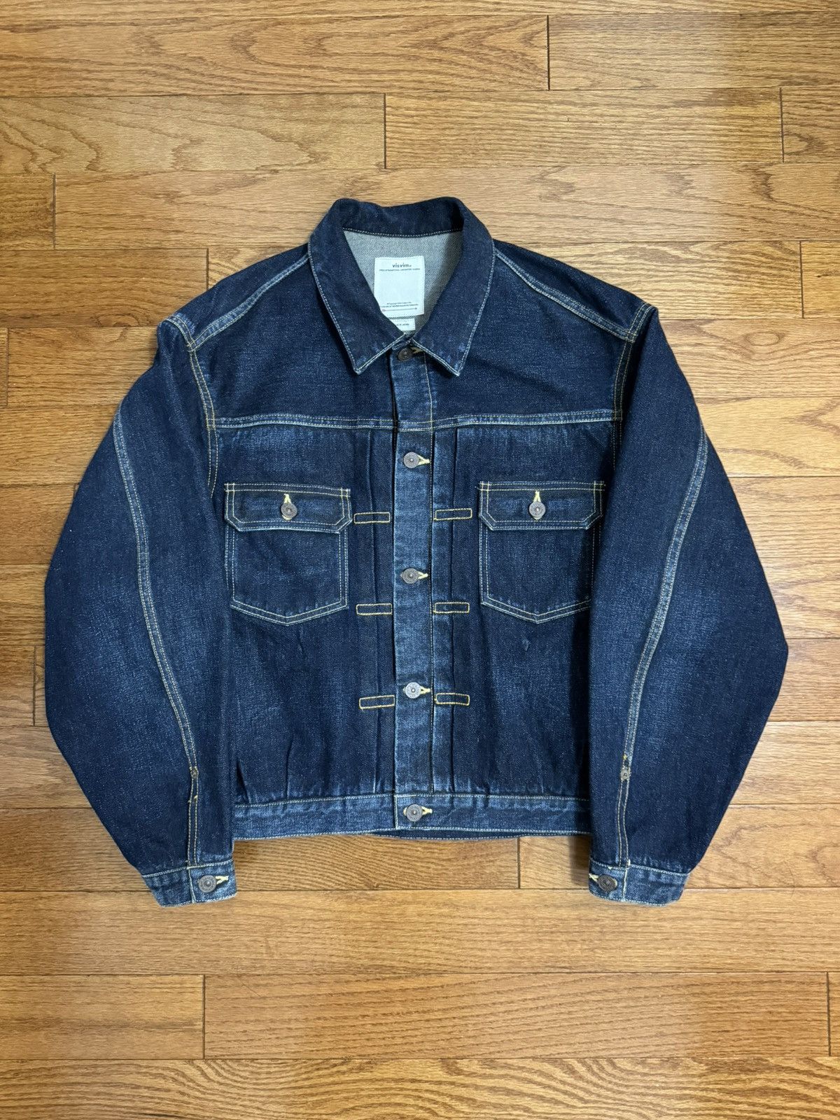 Visvim SS 101XX JKT DMGD MUD OD | Grailed