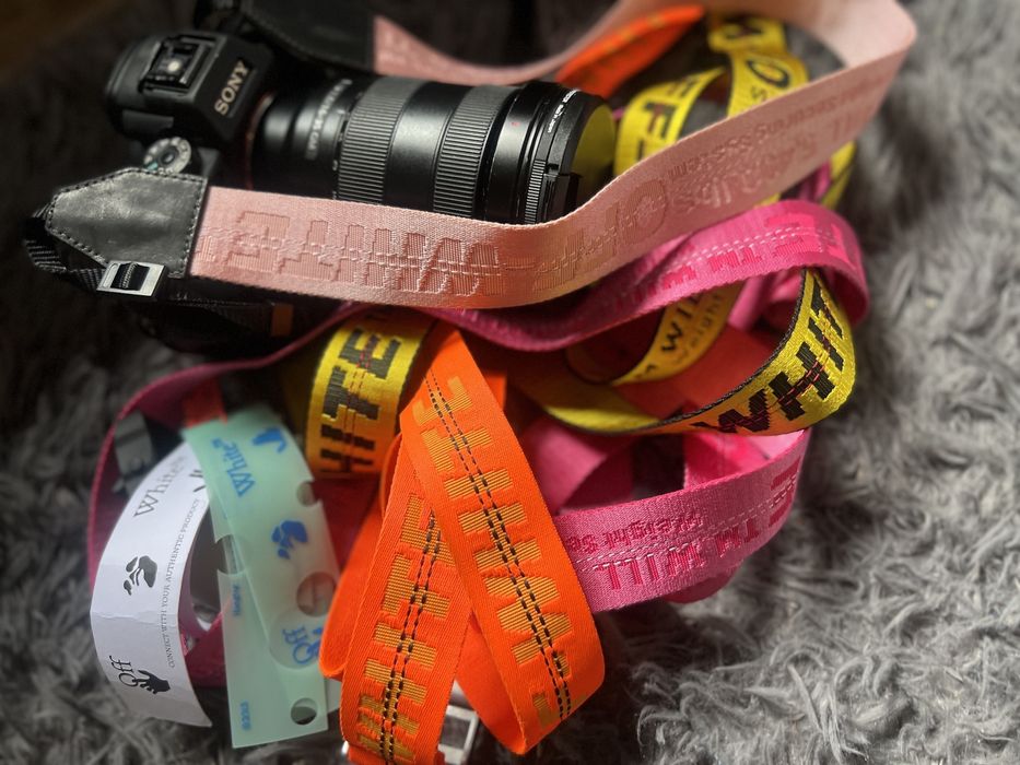 Custom Off White Industrial Belt Camera Strap 100% Authentic | Grailed