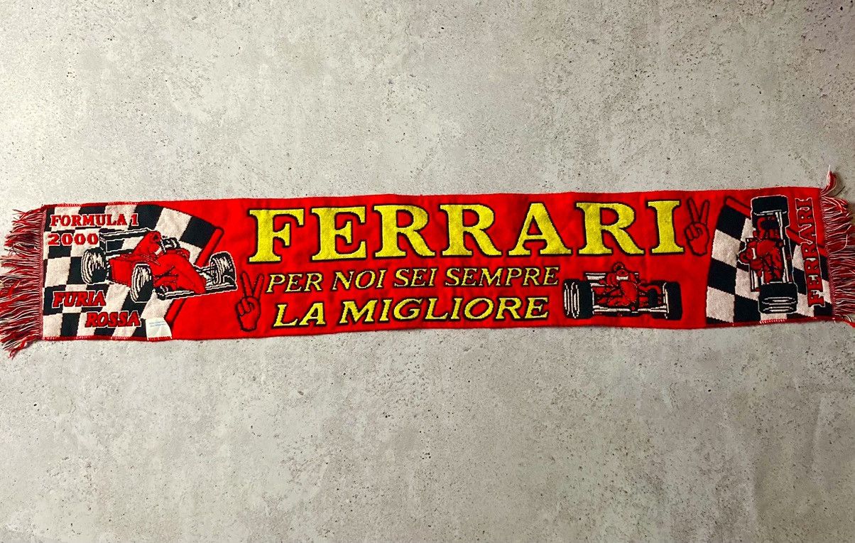 Ferrari × Racing × Streetwear Ferrari 2000 vintage official racing ...