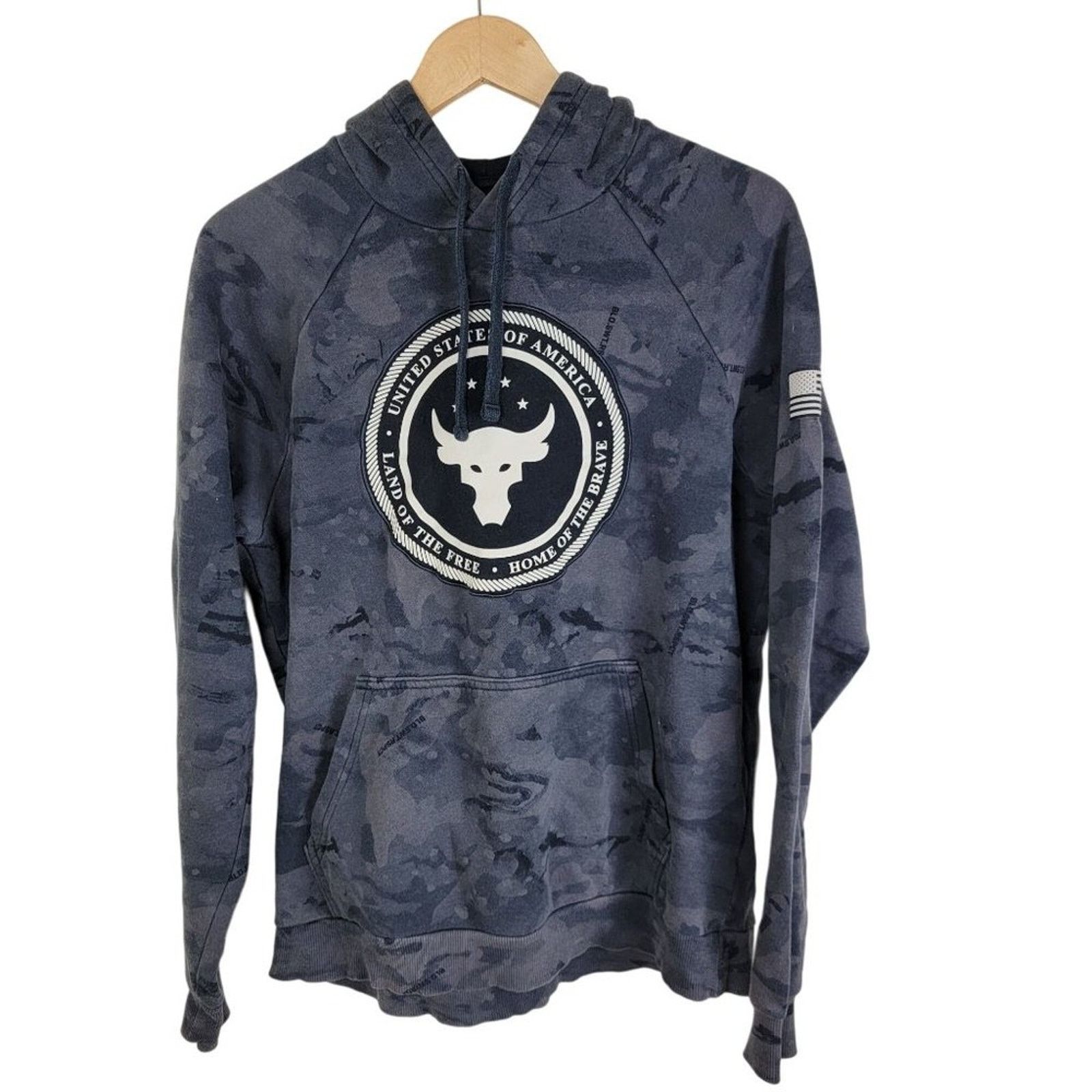 Under Armour Under Armour Camo Hoodie Project Rock Veterans Day | Grailed