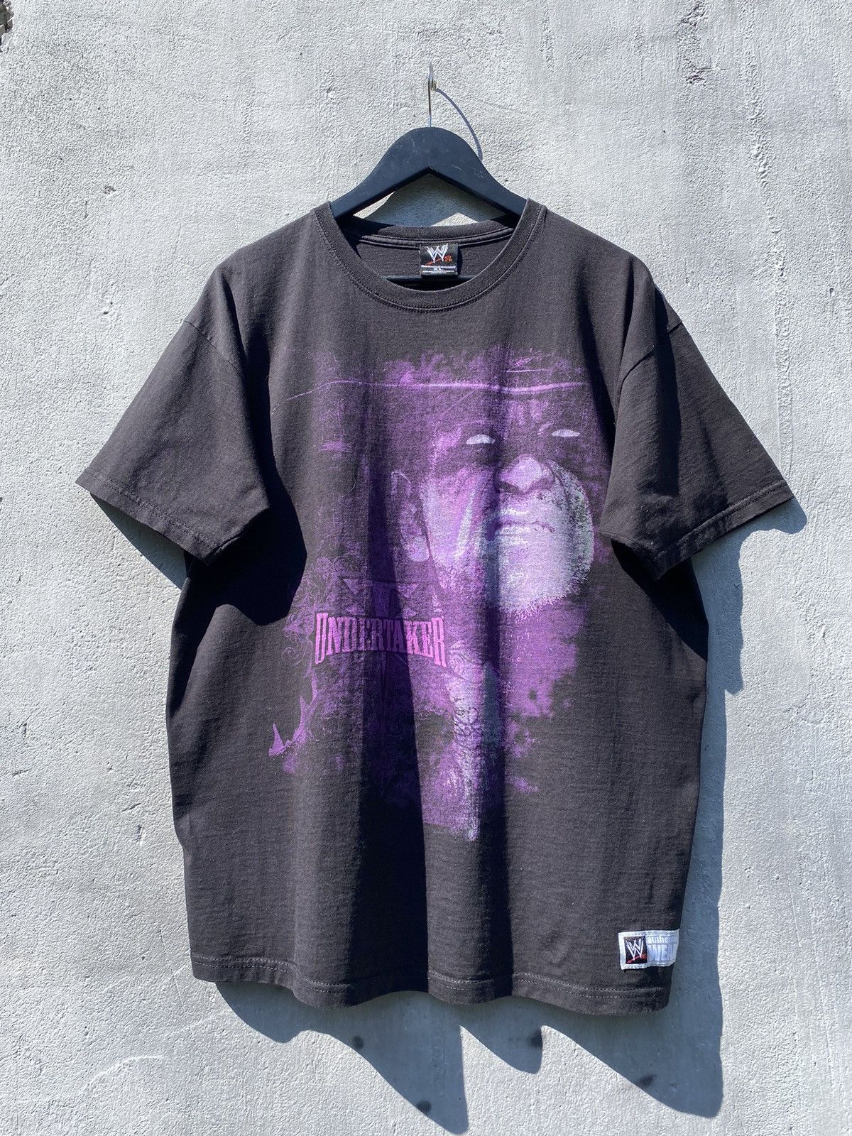 Vintage Vintage 2000s UNDERTAKER PURPLE FACE PRINT TEE | Grailed