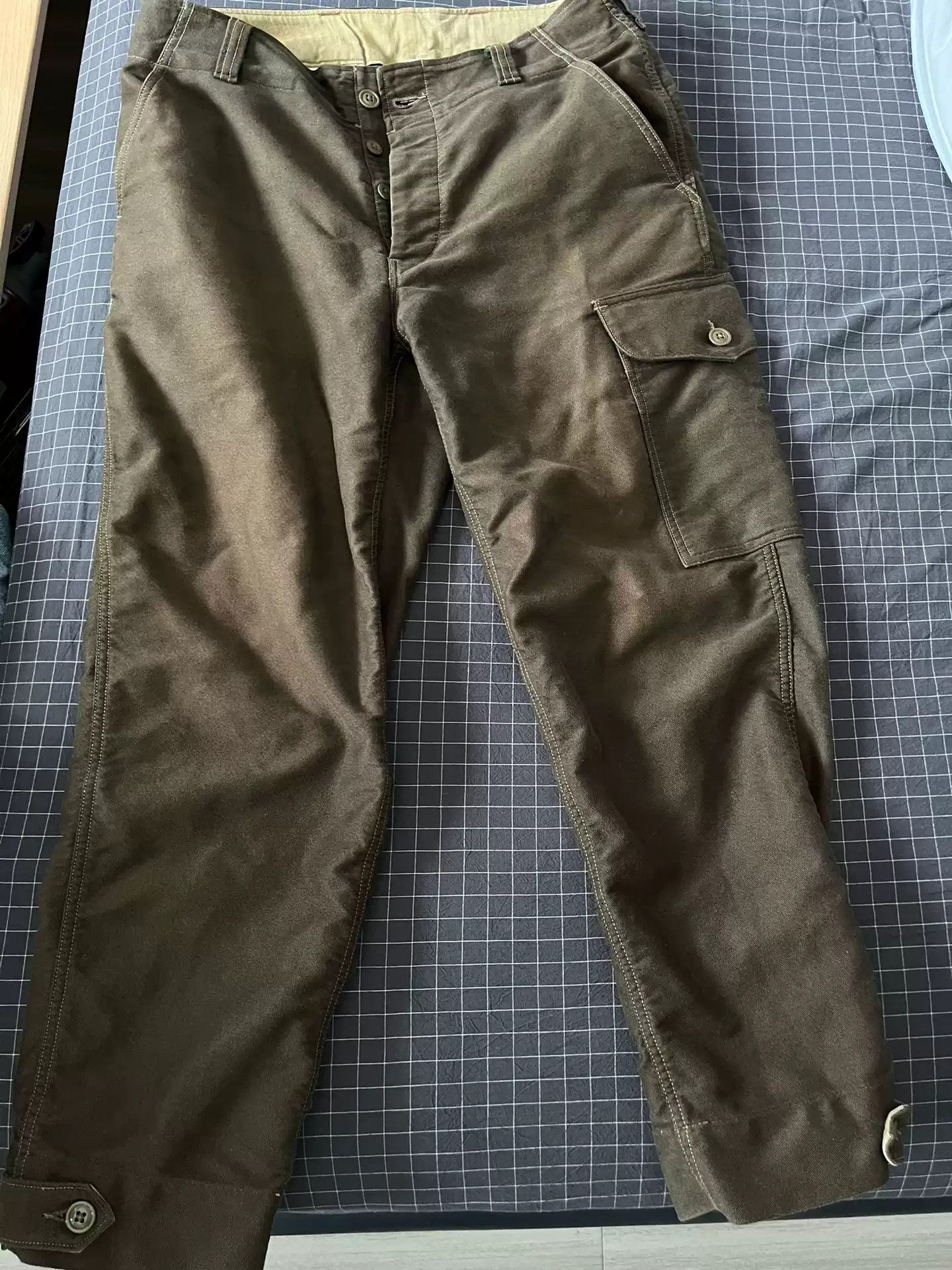 Freewheelers Freewheelers aviator Avatar Out of Print Herringbone Olive ...