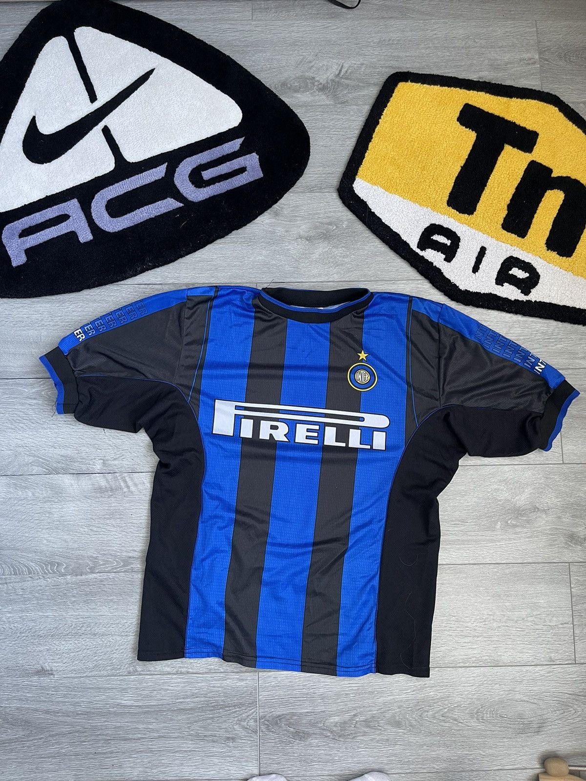Jersey × Vintage Firelli Inter Milan 90s Soccer Jersey Ronaldo | Grailed