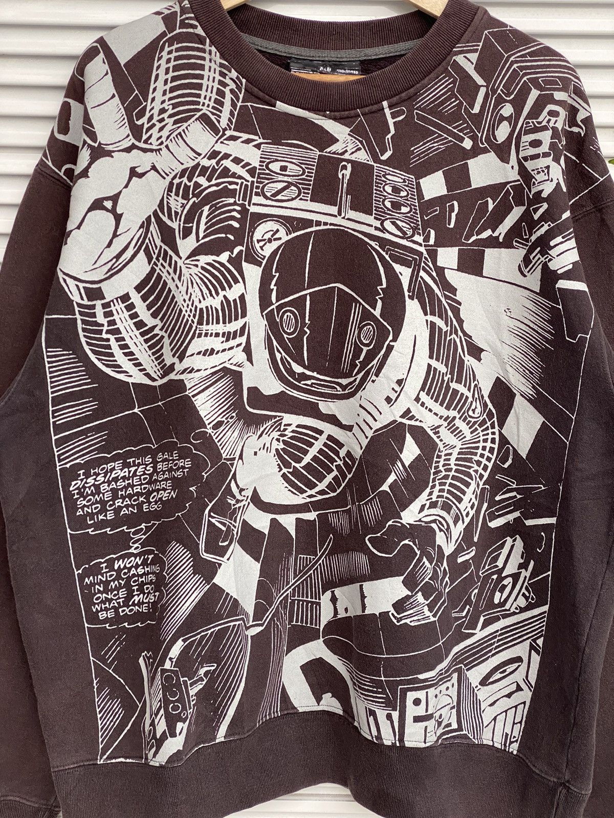 Bounty Hunter Vintage Bounty Hunter Robots Comic Crewneck / Travis ...