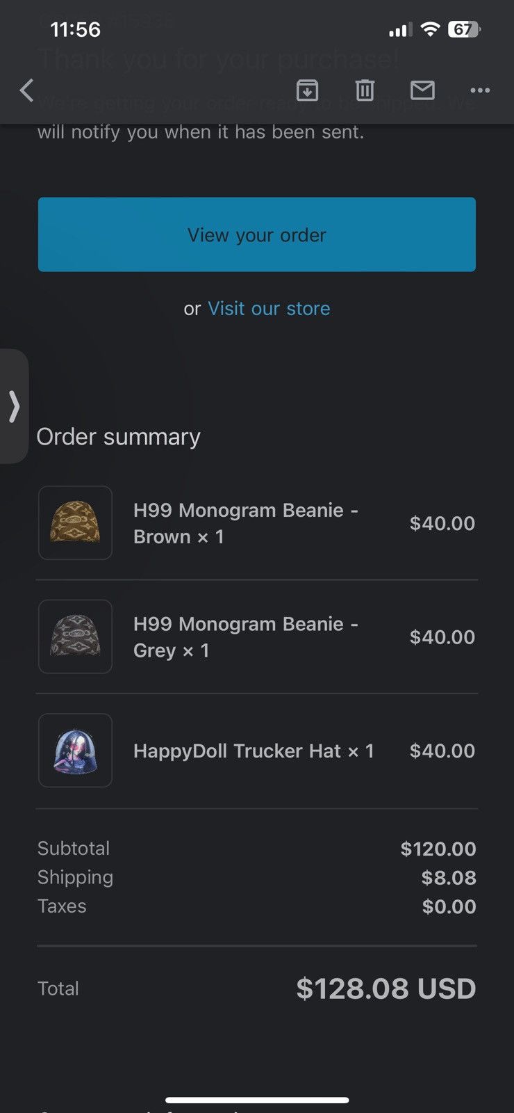 Happy99 HappyDoll Trucker Hat Brand New Presale Ships Upon Delivery ...