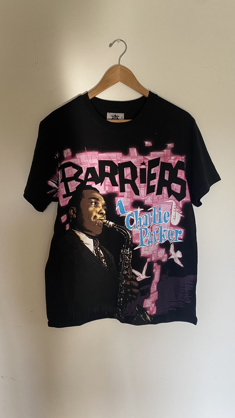 Barriers Barriers NY Charlie Parker Tee | Grailed