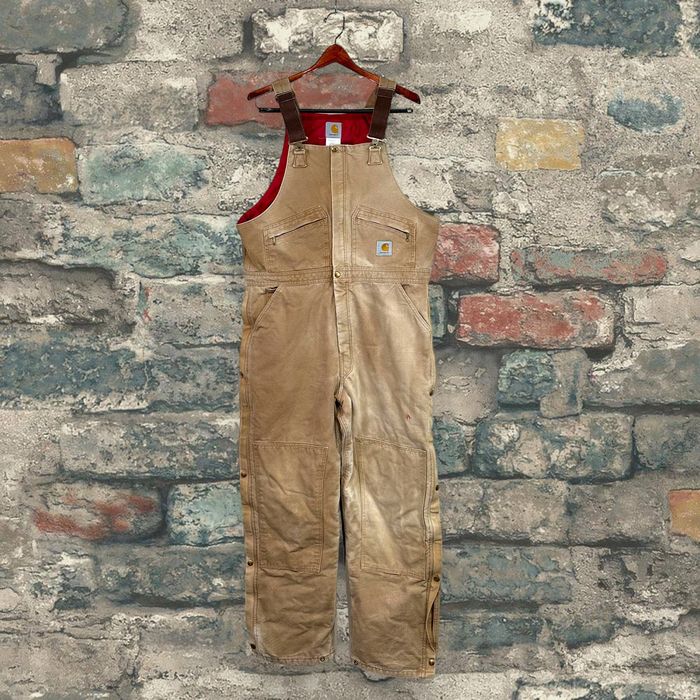 Vintage Vintage Carhartt Carpenter Overalls Double Knees USA 90s | Grailed
