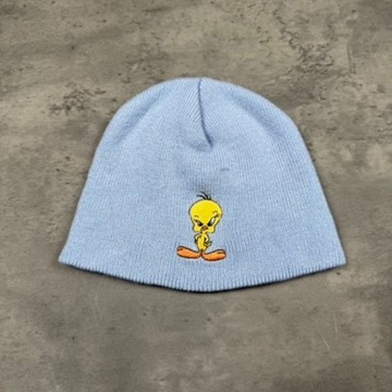 Vintage × Warner Bros Vintage Looney Tunes Tweety Bird Beanie 1999 ...