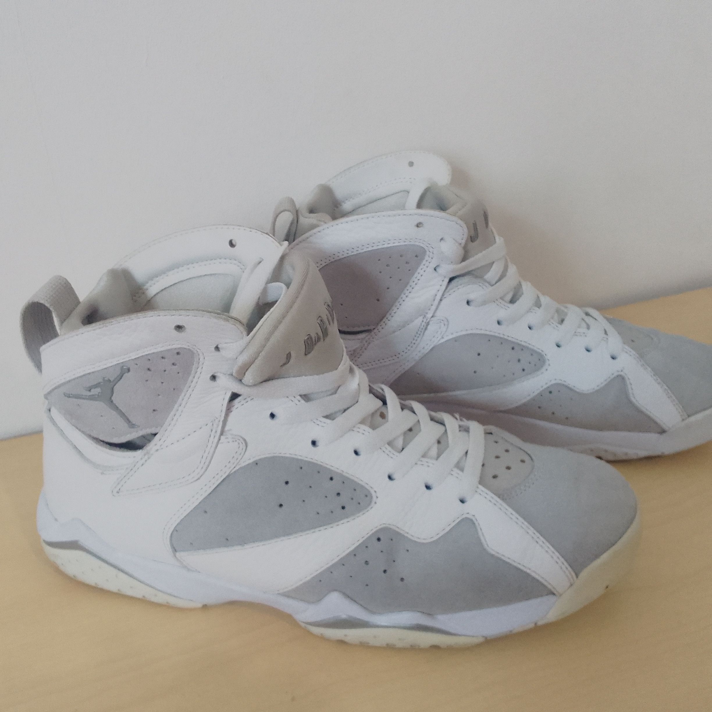 Jordan Brand NIKE AIR JORDAN 7 RETRO PURE MONEY SNEAKERS | Grailed