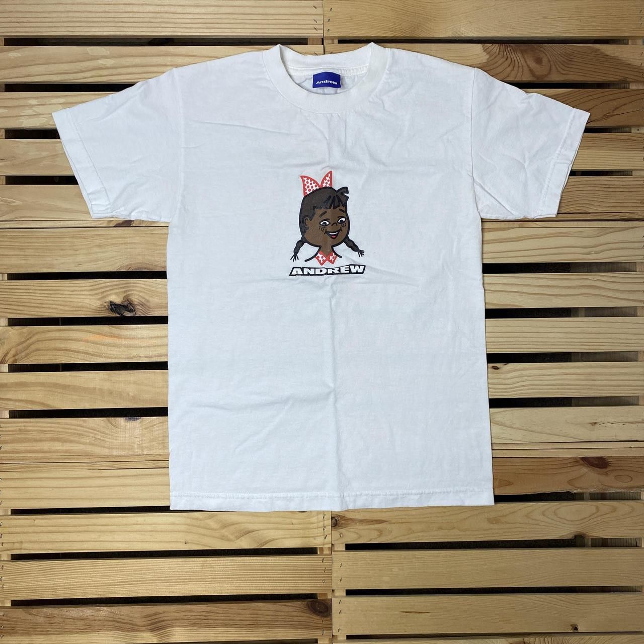 Andrew Vintage Andrew Skate Shop White Skate Tee Size Small | Grailed