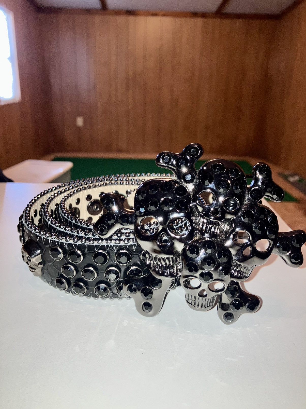 Dna DNA Skull Buckle Belt | Grailed