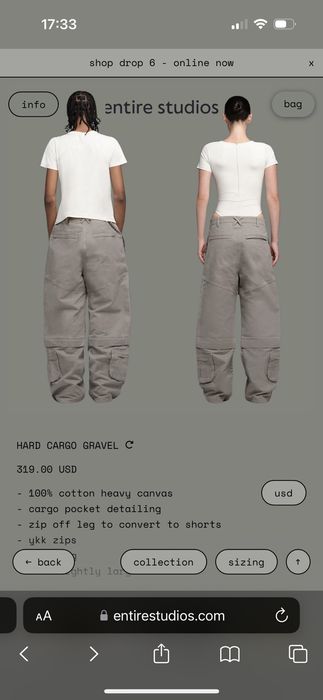 Entire Studios Entire Studios Hard Cargo Gravel | Grailed