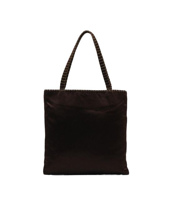 Prada Satin Open-Top Handbag | Grailed