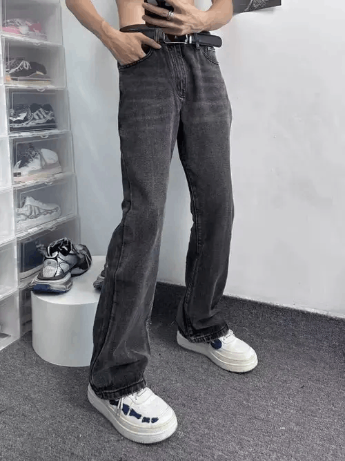 Japanese Brand Vintage washed distressed rippled rare jeans | Grailed