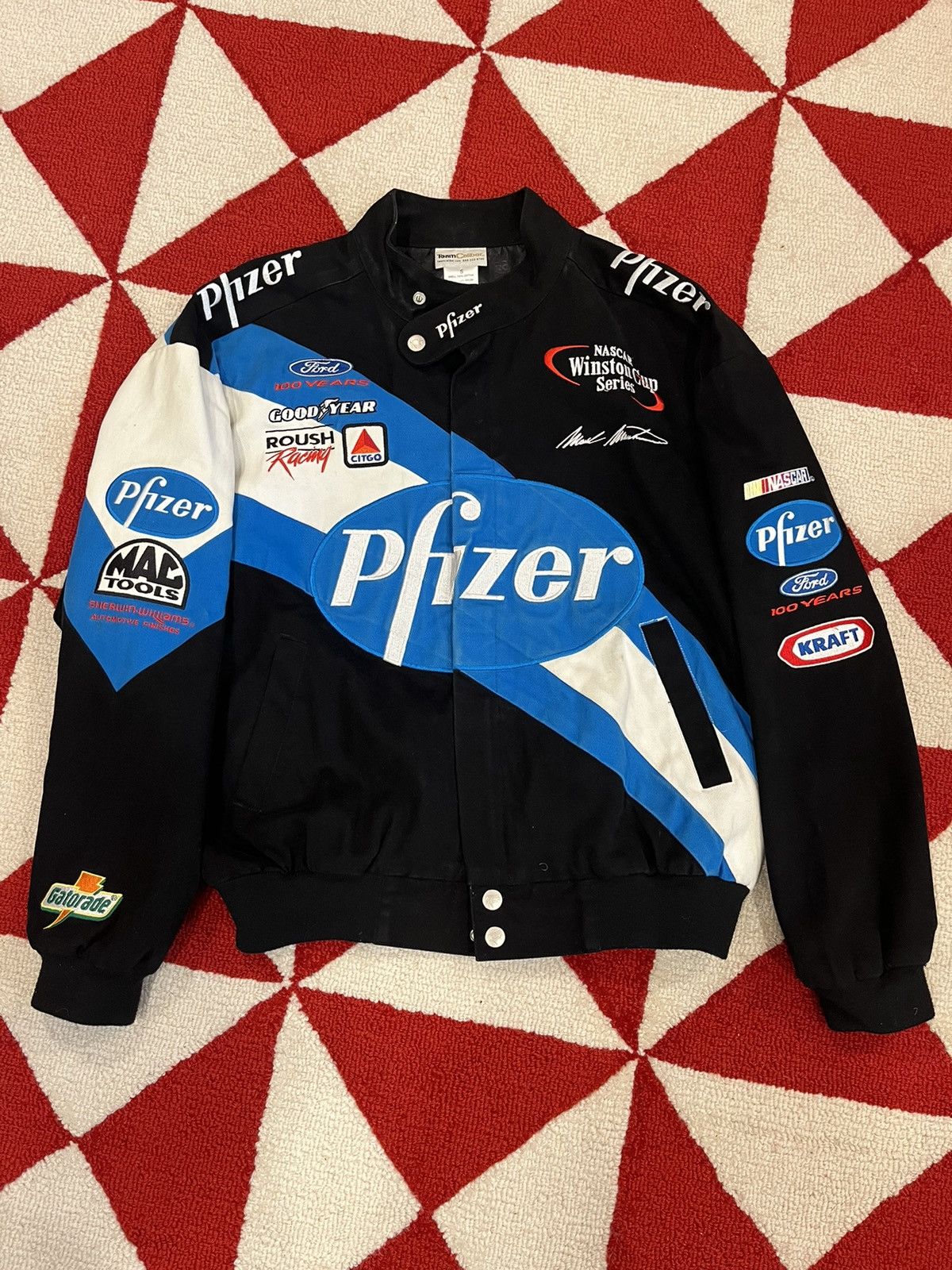 NASCAR × Streetwear × Vintage Vintage Pfizer NASCAR Jacket | Grailed
