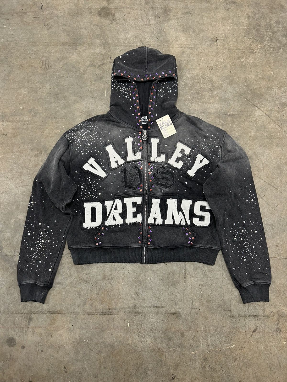 Vale Vale Forever Valley Dreams Black Classico Zip Up Hoodie | Grailed