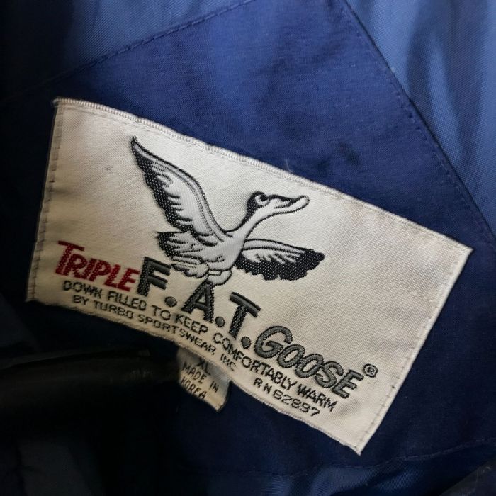 Vintage Vintage Triple FAT Coat Goose Parka Duck Down Insulated XL ...