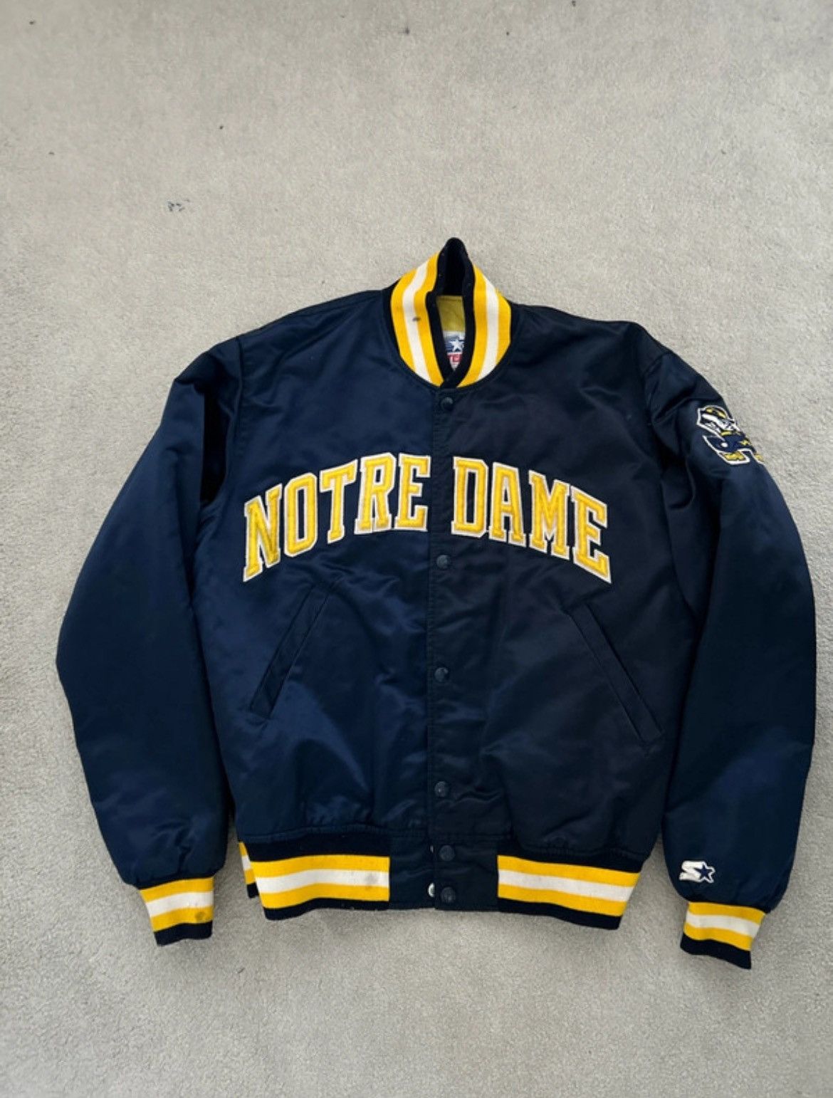 Starter Notre Dame Jacket | Grailed