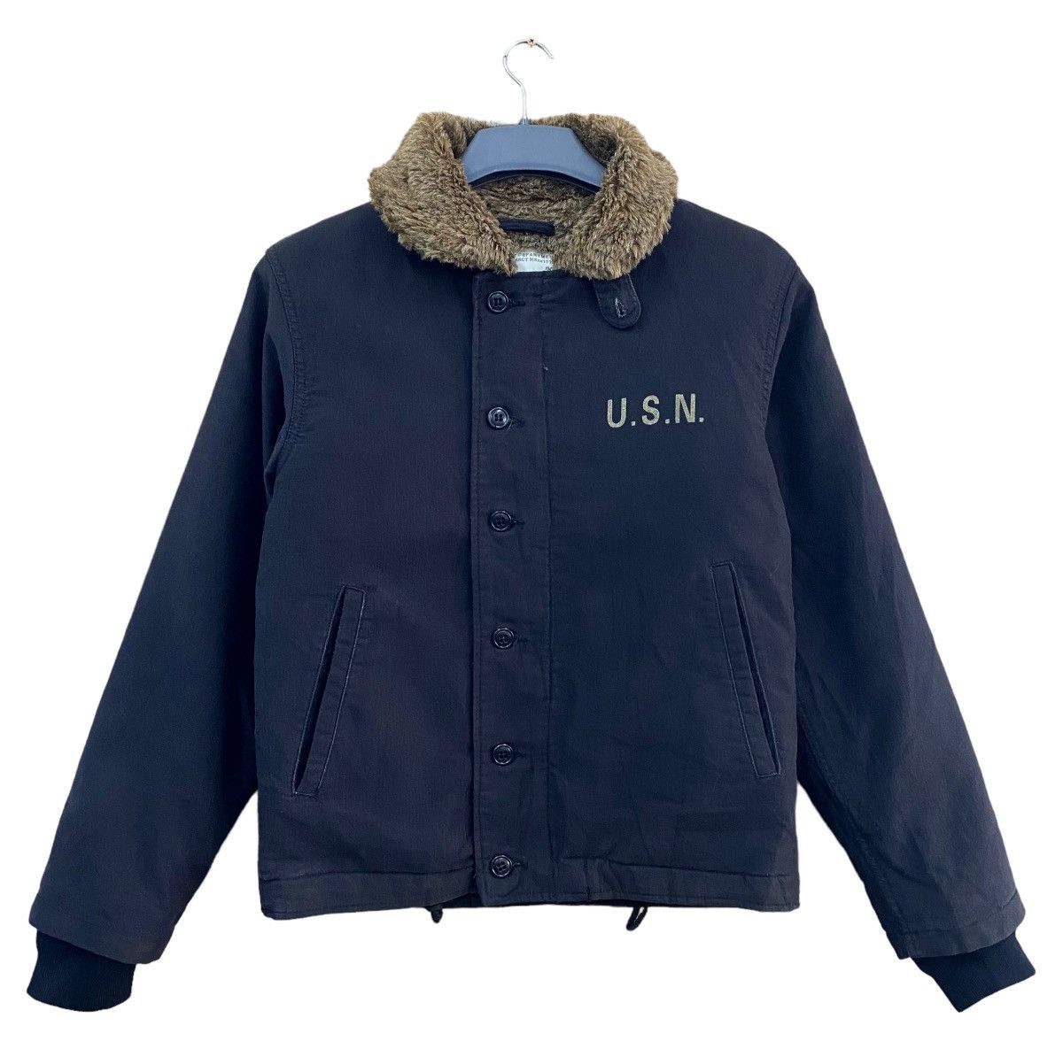 Usn × Vintage × WWII Impressions Vintage US Navy Deck Jacket - 50's-60 ...