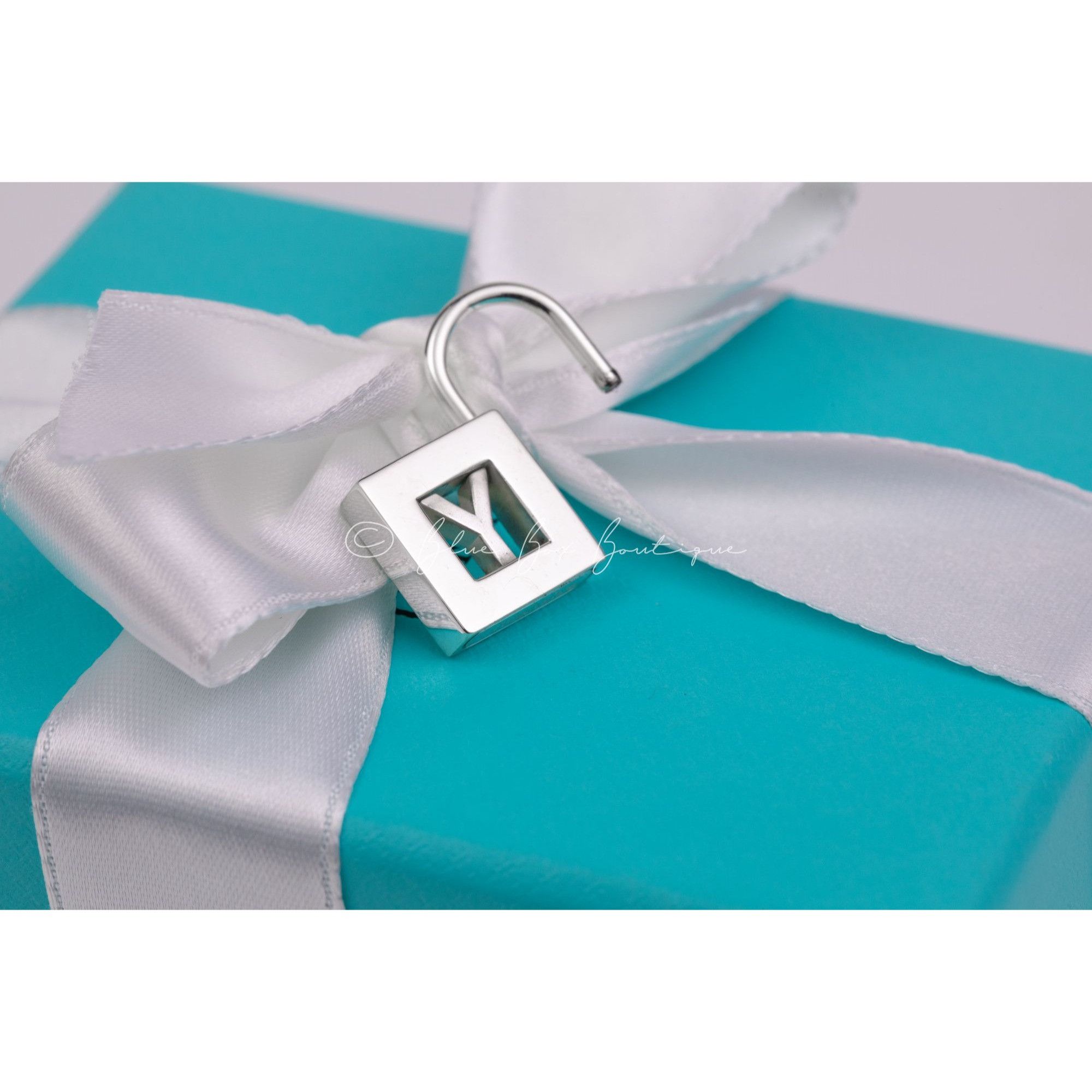 Tiffany & Co. Tiffany & Co. Initial Charm Letter "Y" Lock Pendant ...