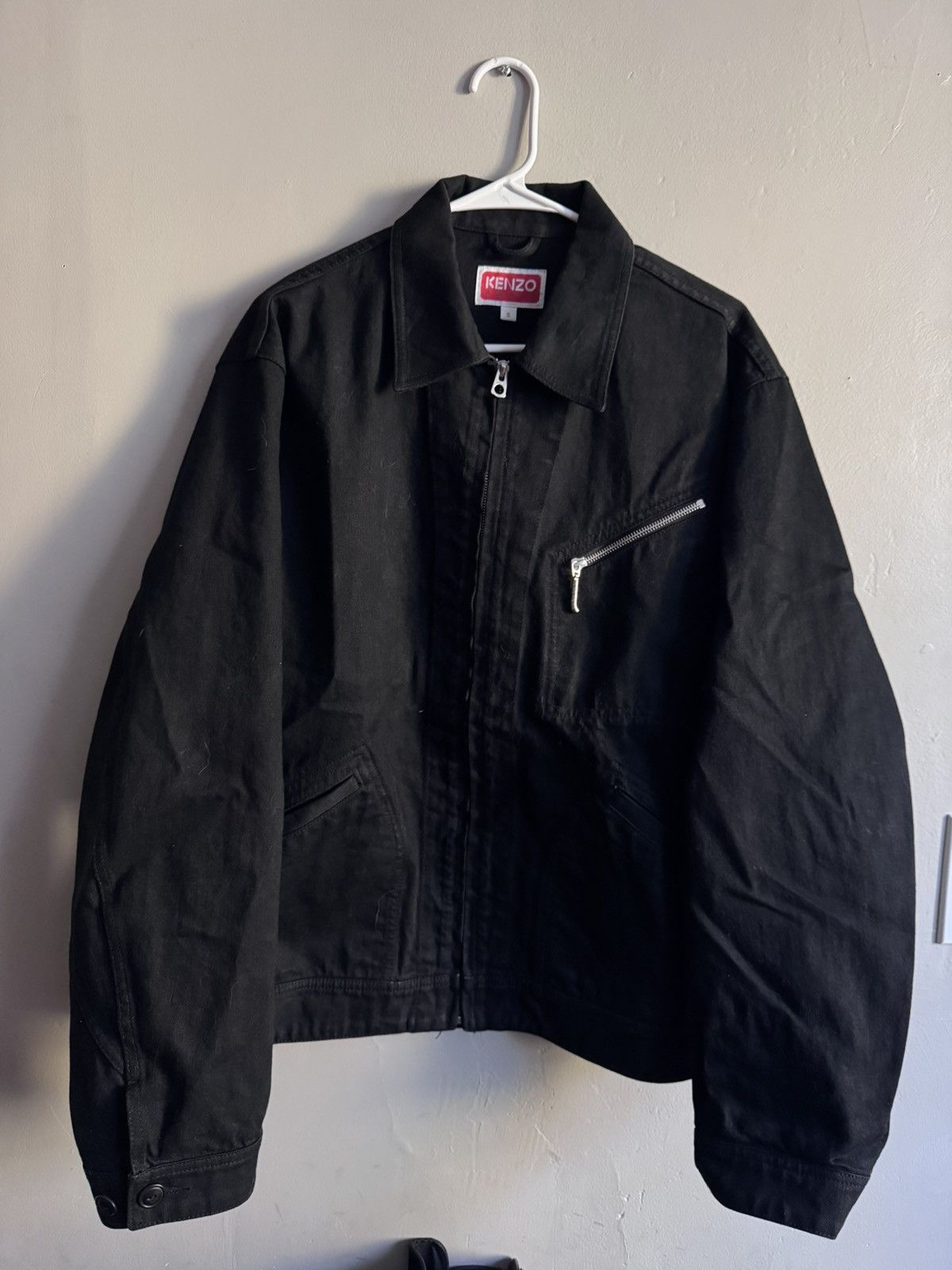 Kenzo NIGO era Canvas Zip Work Jacket | Grailed