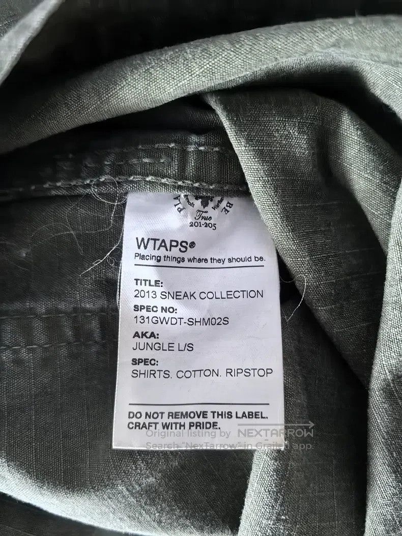 Wtaps Wtaps Hide limited-edition washed bone four-pocket jacket | Grailed