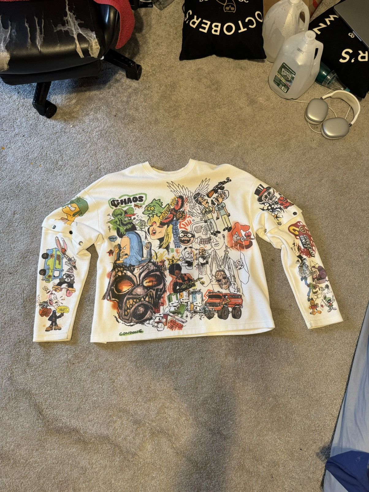 Streetwear Greedy Unit Condone Thermal | Grailed