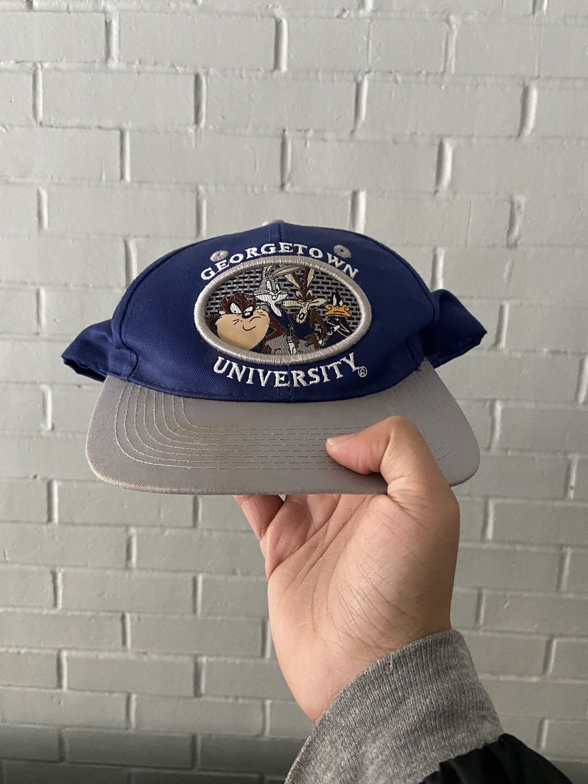 Vintage Vintage university of Georgetown looney tunes hat | Grailed