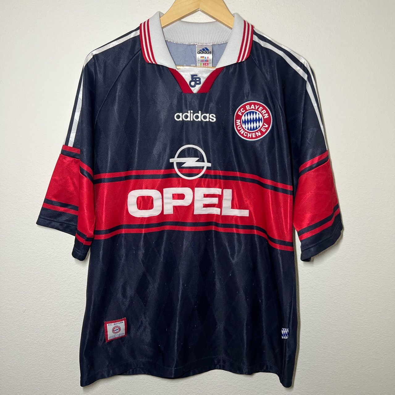 Adidas × Vintage Bayern Munich 1997-1999 Home Jersey | Grailed