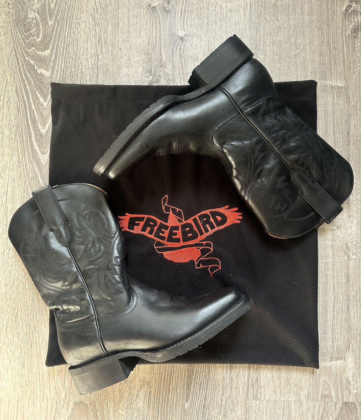 FreeBird × Luxury × Streetwear Fire Bird Cowboy Boots | Grailed