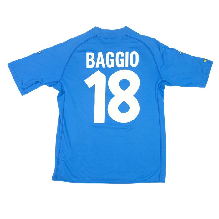 Kappa Italy 2002 Baggio 18 Kappa Football Shirt Soccer Jersey | Grailed