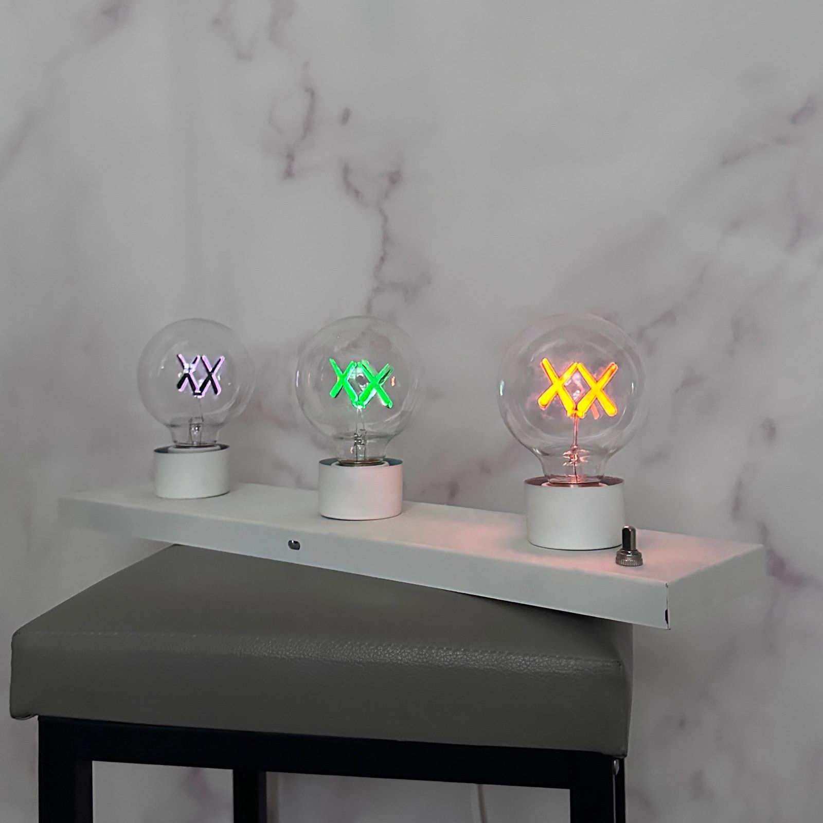 Kaws The Standard Hotel Light Bulb Set (3) | Grailed