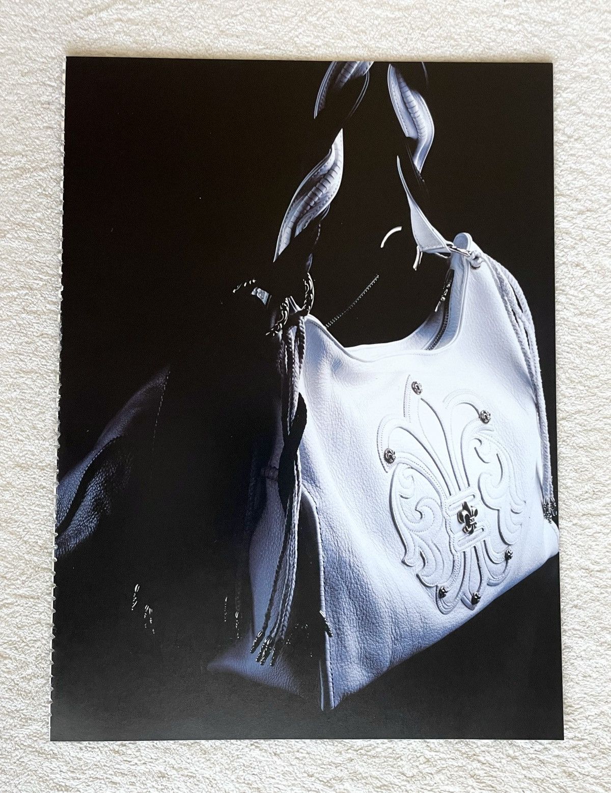 Chrome Hearts Chrome Hearts bag 8x11 magazine cutout Poster | Grailed